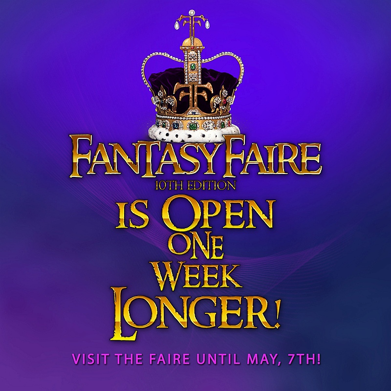 Echt Virtuell: Die Fantasy Faire wurde bis zum 7. Mai verlängert