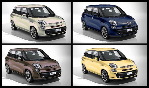 5ooblog | FIAT 5oo: New Fiat 500 L (Ellezero) Colors & Bicolor - I