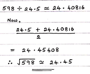 How to find the square root of a non-perfect square manually - witcentre