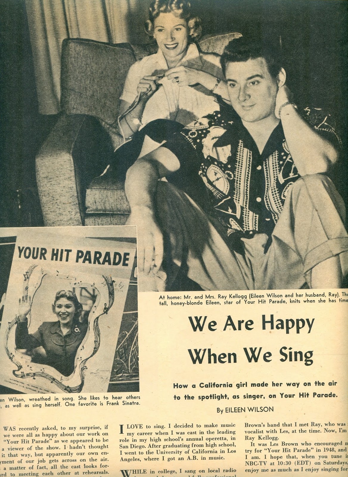 The Lucky Strike Papers: Singer Eileen Wilson