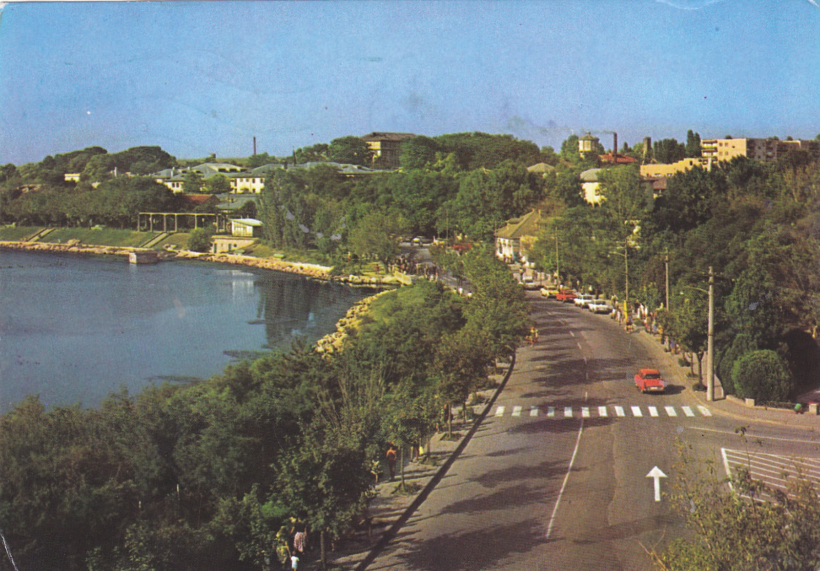 Vederi si carti postale din Romania: Techirghiol