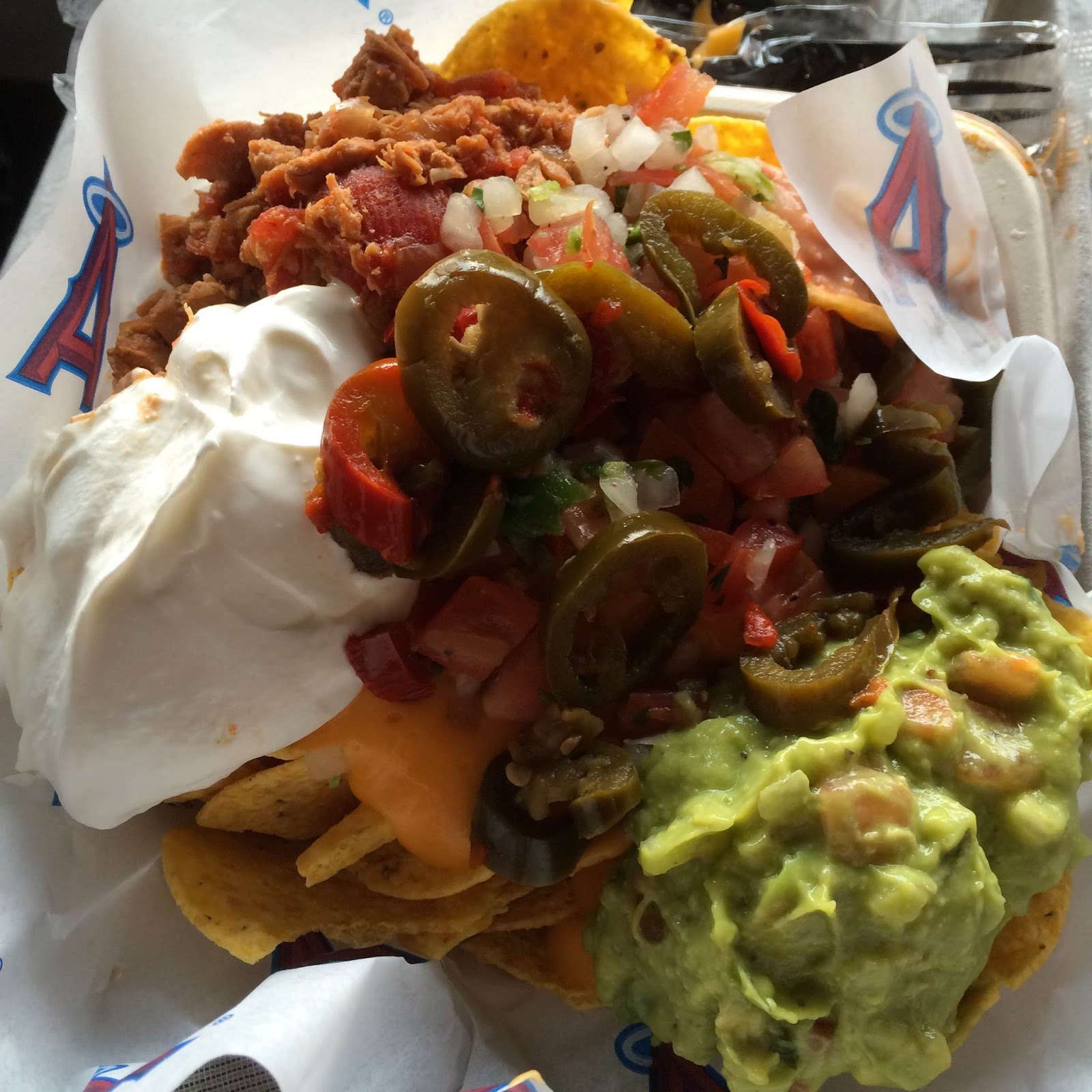 Nacho Nachos and Churros at Angels Stadium | Orange County Mexican ...