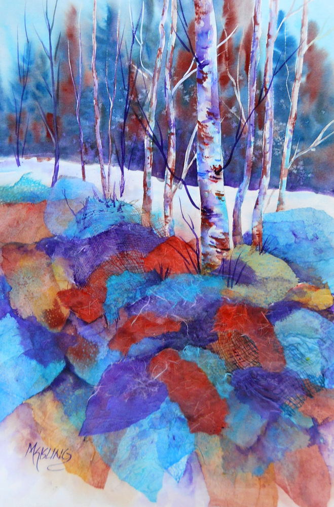 Martha Kisling Art With Heart : Watercolor Collage Workshop - Paper ...