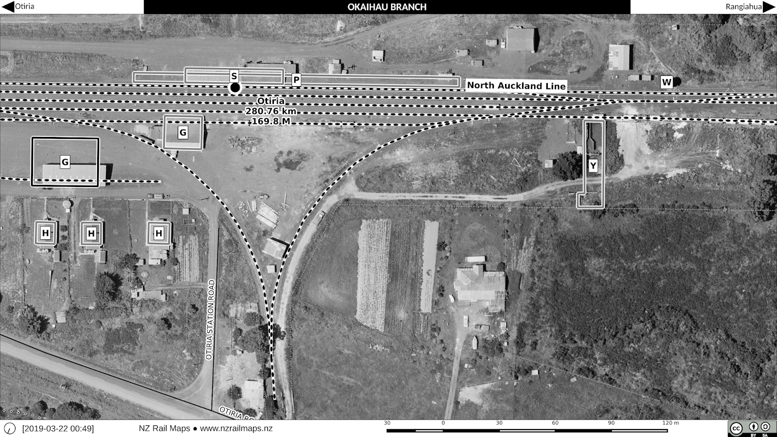 North Auckland Line [3A]: Okaihau Branch 1 – Otiria – New Zealand Rail Maps