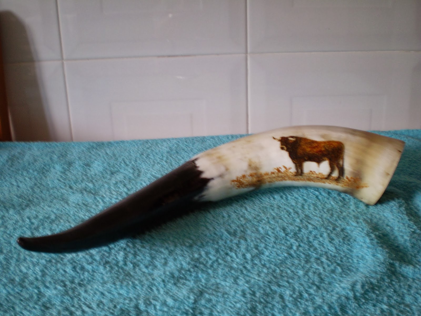 Arte en cuernos de toro: Toros