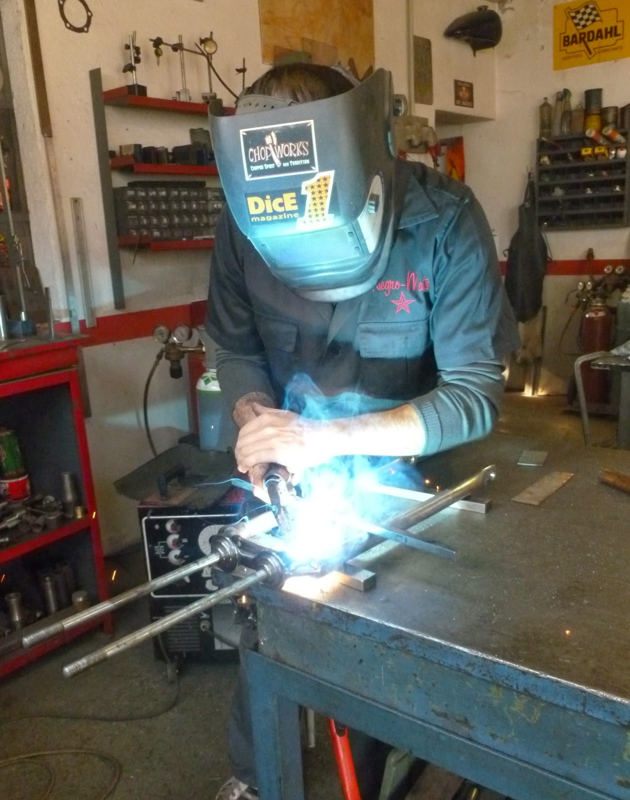 CHOPWORKS: How To Narrow A Springer Forks. by Chop Works