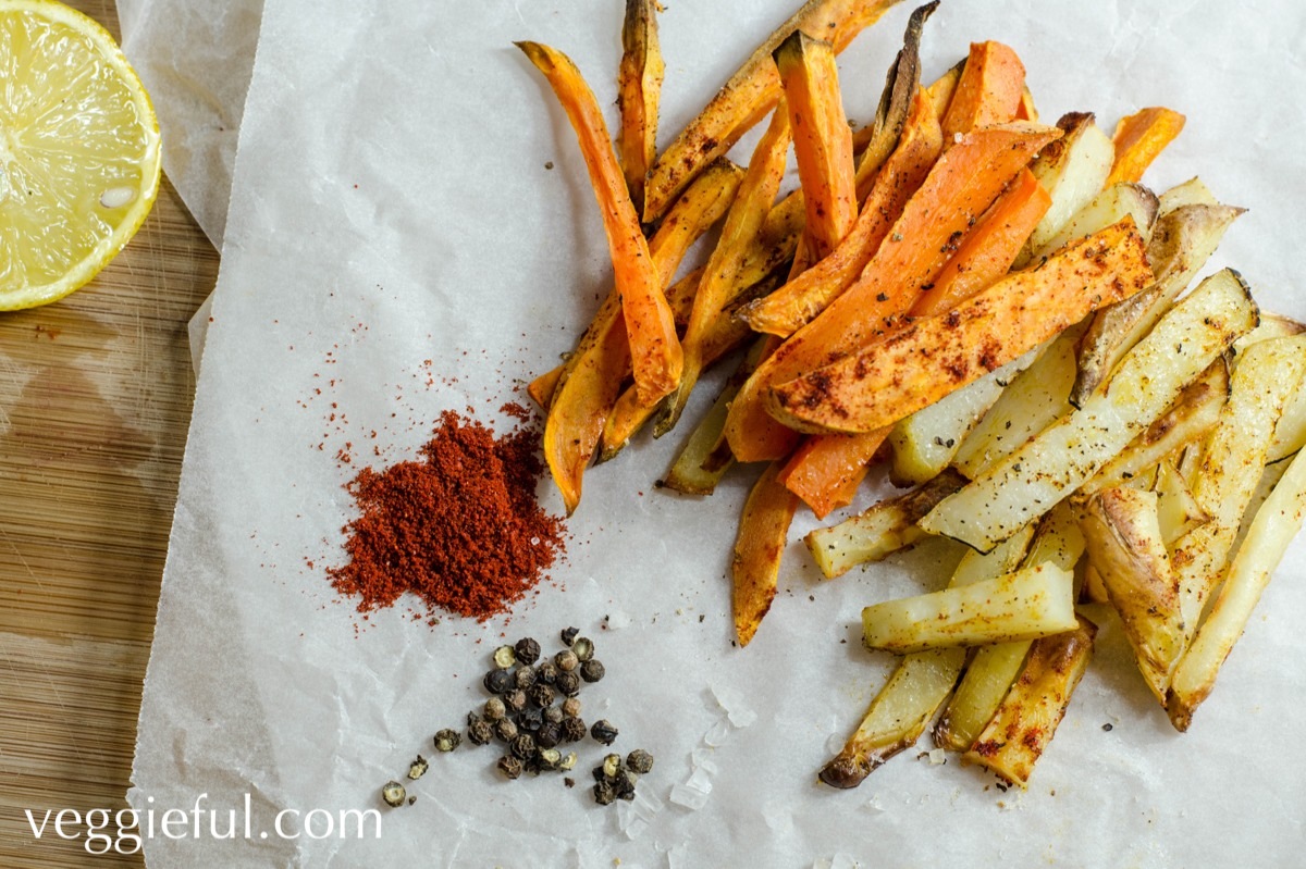 Veggieful.com.au - Vegan Recipes and Life: Oven-Roasted Potato Chips Recipe