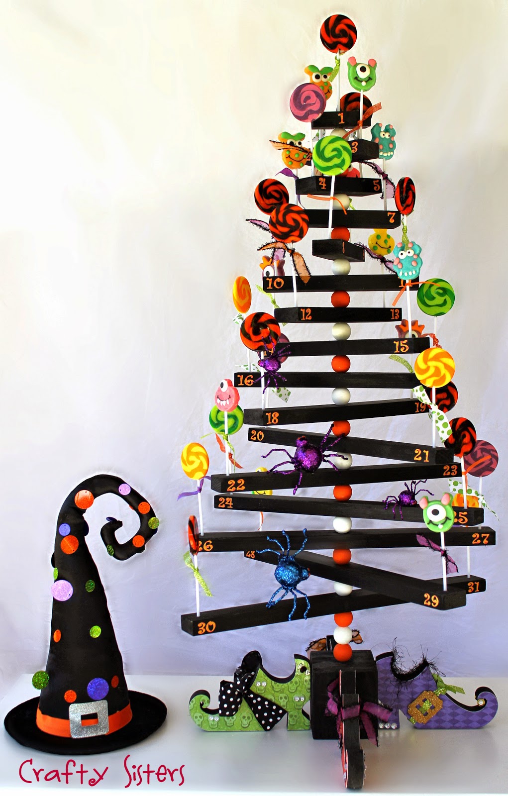 Wood you like to craft?: Halloween Lollipop Tree
