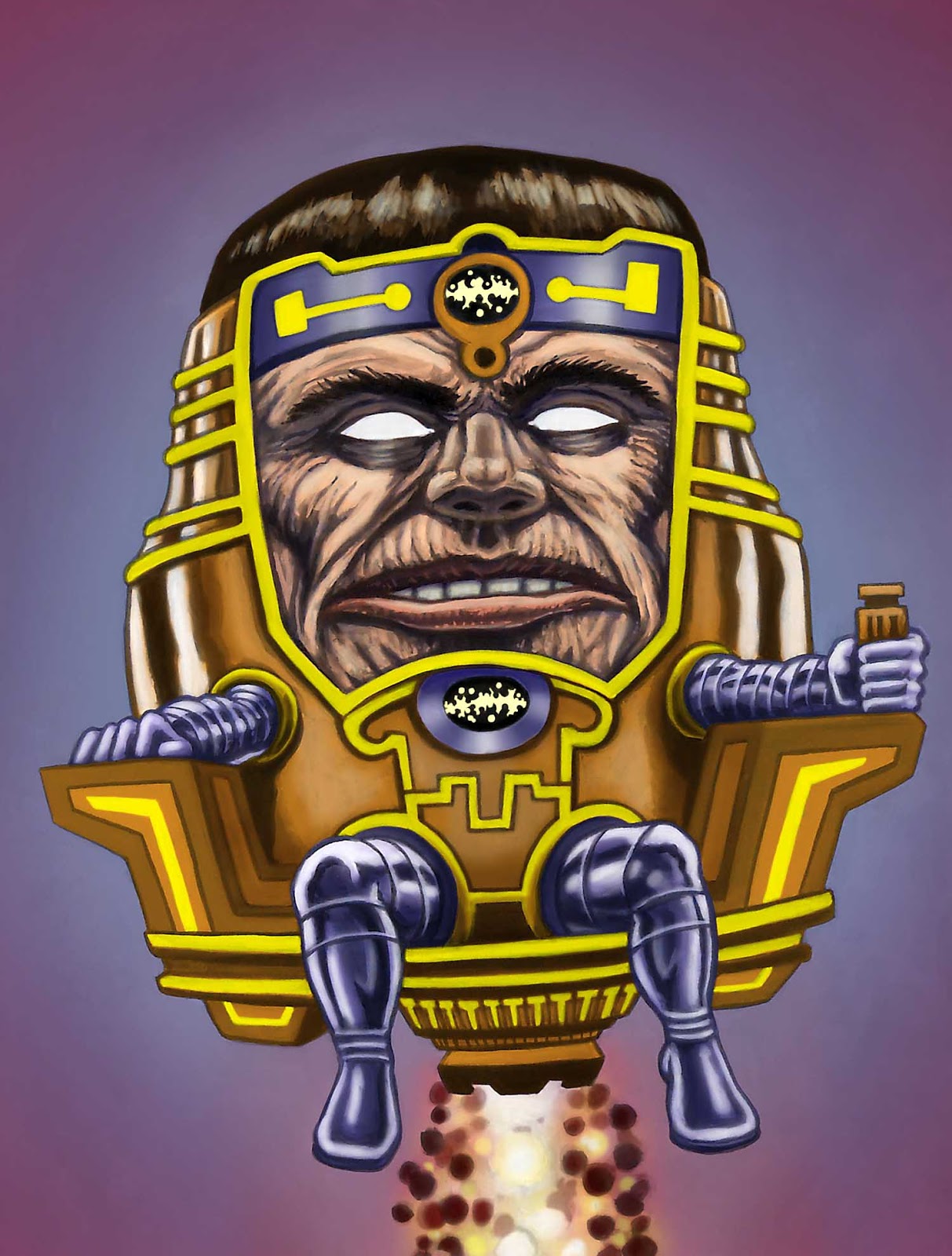The John Douglas (Mostly) Comic Book Art Site: MODOK - March MODOK ...