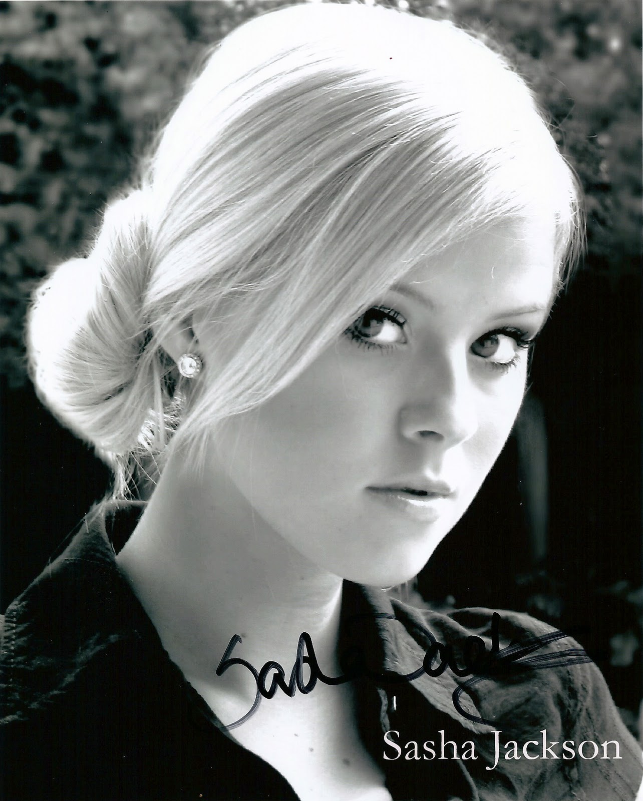 autographes: Sasha Jackson