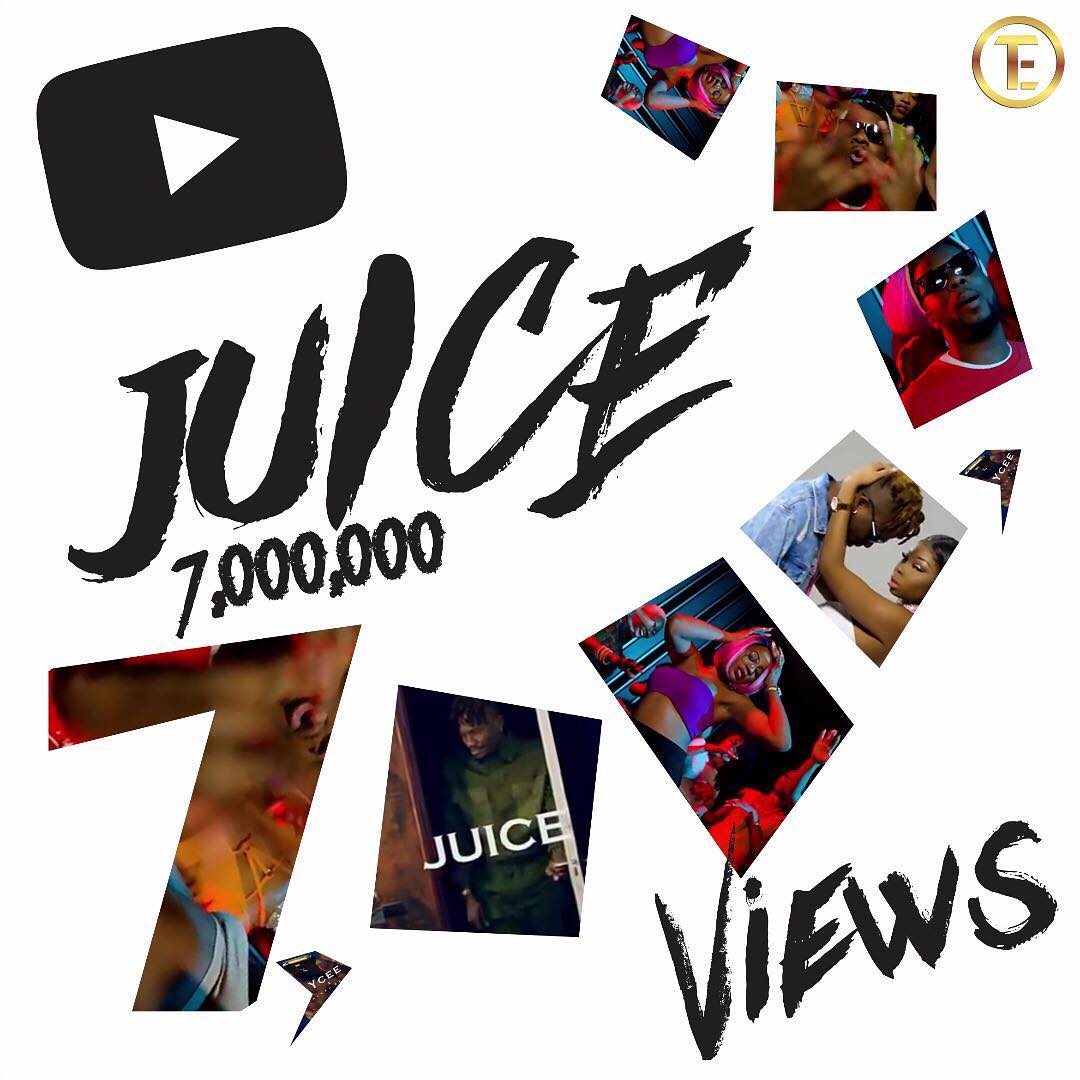 Ycee "JUICE" Hits 7 Million Views on YouTube