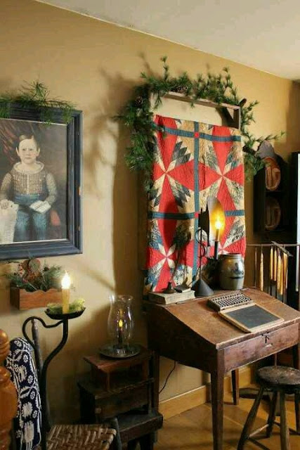Eye For Design: Decorating In The Primitive Colonial Style