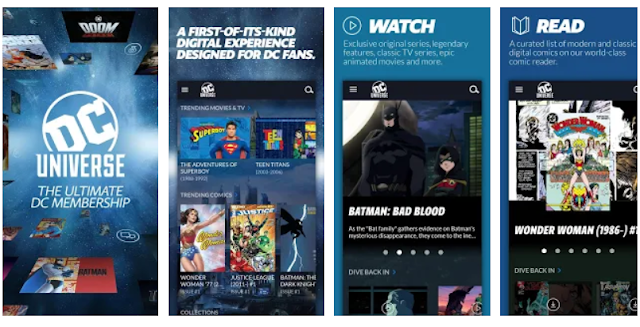 DC Universe - The Ultimate DC Membership Mobile App - Youth Apps - Best ...