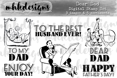 On A Stampage...: MHKDesigns: Dear Dad