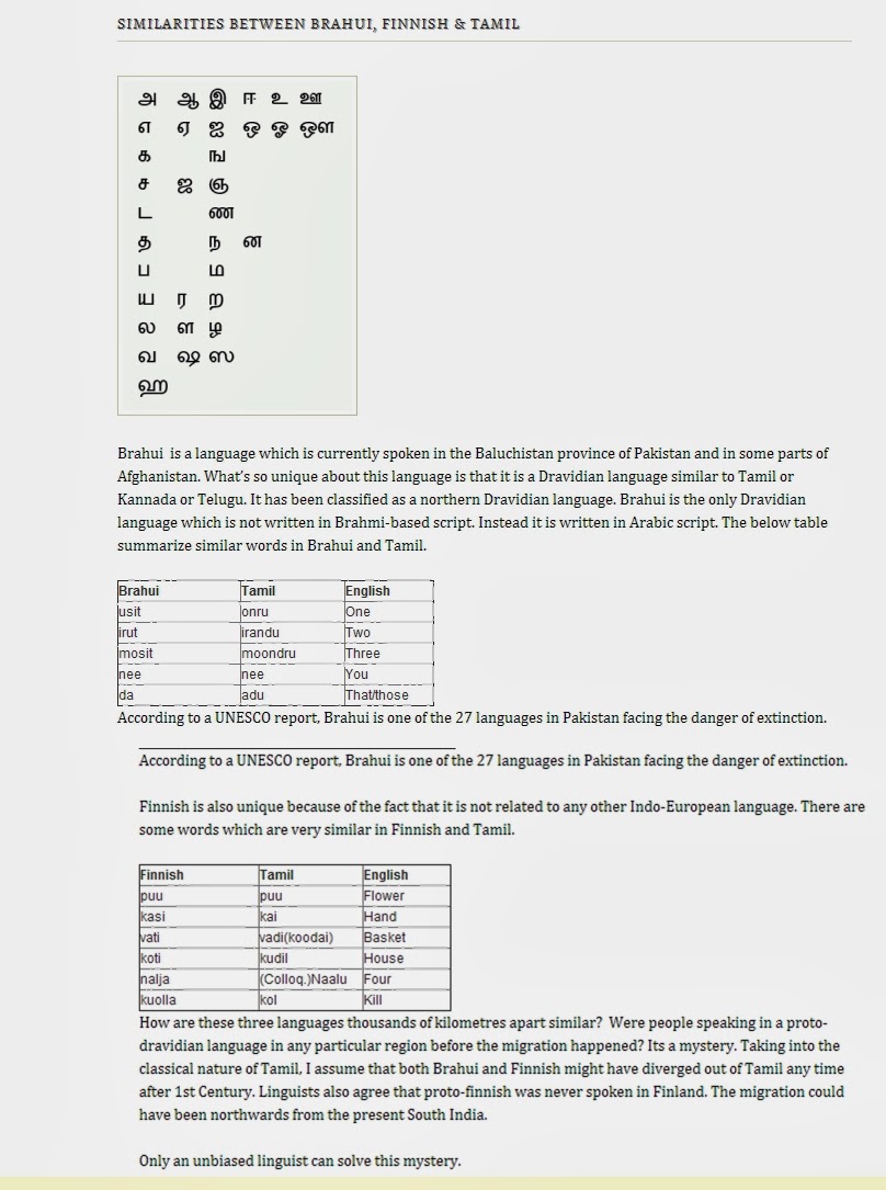 Is Brahui Language Is Really a Dravidan Language?.... : Brahui(Brahvi ...