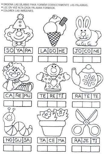 MIS TAREAS GRADO SEGUNDO : TAREA DE ESPAÑOL LA SILABA