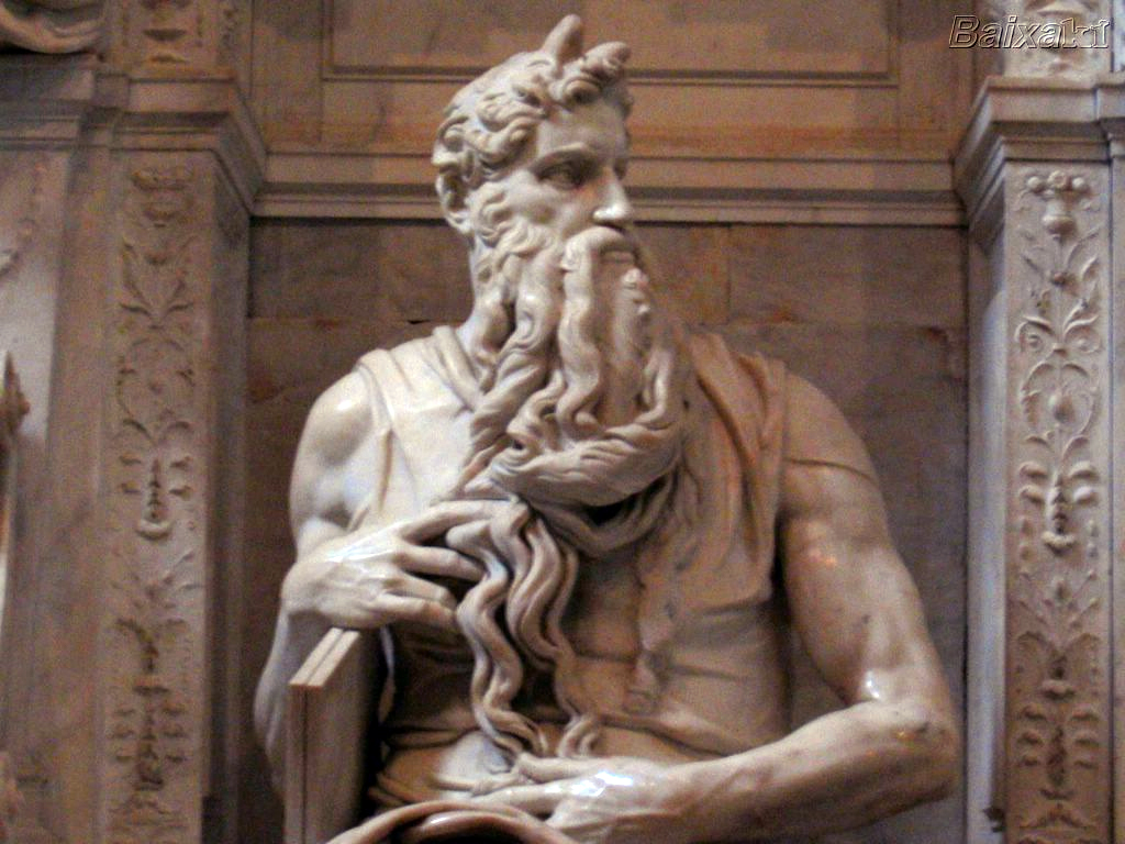 Cosas que me gustan: EL MOISES DE MIGUEL ANGEL BUONARROTI