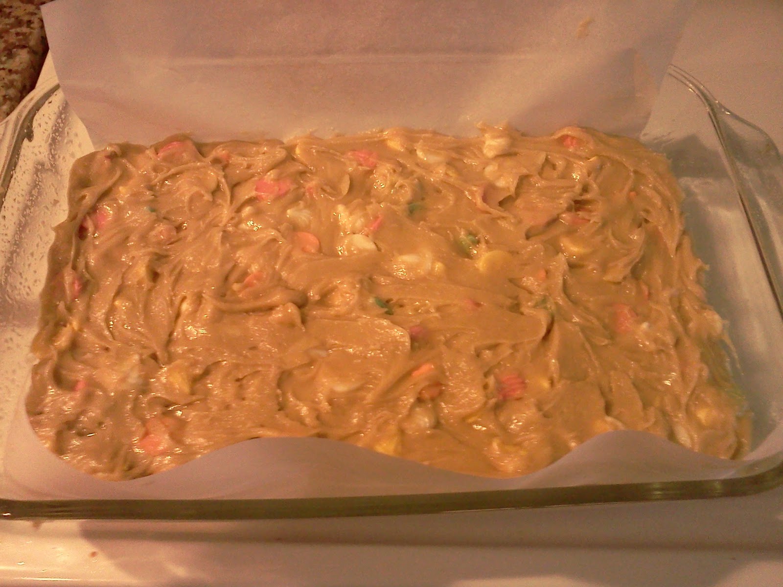 Viva La Dalipardon!: ROSEBUD PARTY MINT BLONDIES RECIPE:
