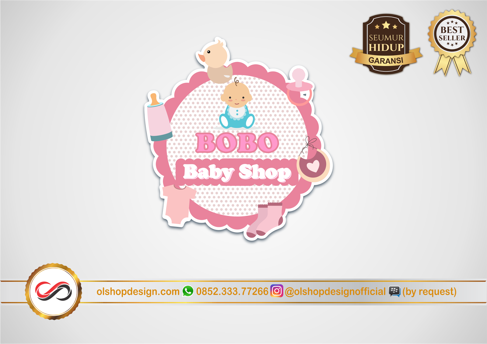 Jasa Design Logo Olshop Murah, Jasa Desain Logo Toko Online: Design ...