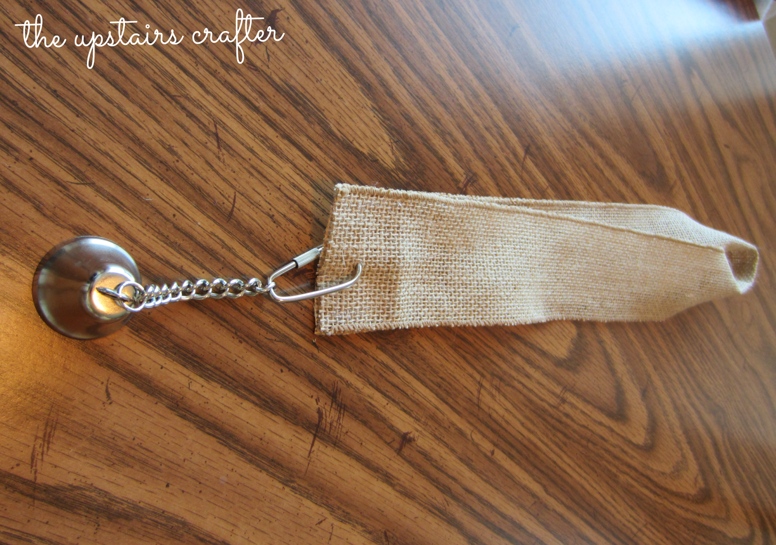 The Upstairs Crafter: DIY Dog Training Bell
