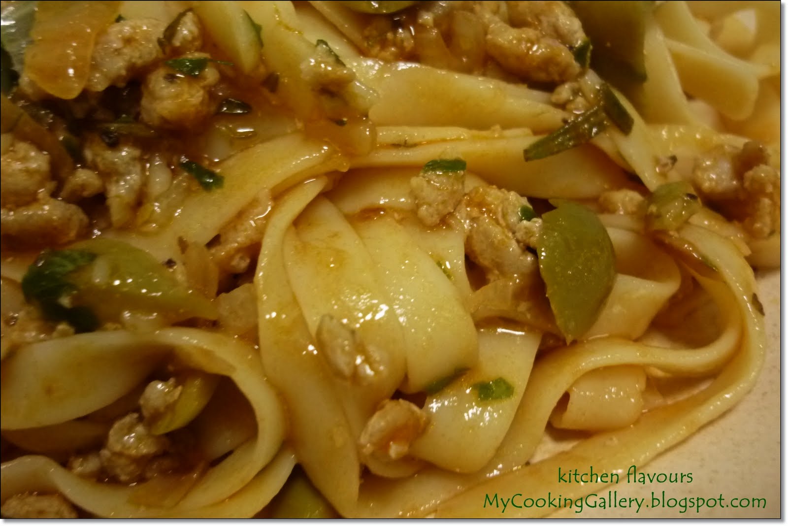 kitchen flavours: Veal & Olive Ragu with Pappardelle