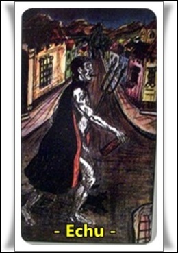 Exu, Echu o Eshu - Carta Numero Dos - Cartas Principales - Tarot De Los ...