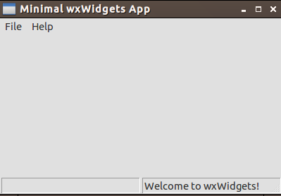 [ wxWidgets - 2 ] Sample Program