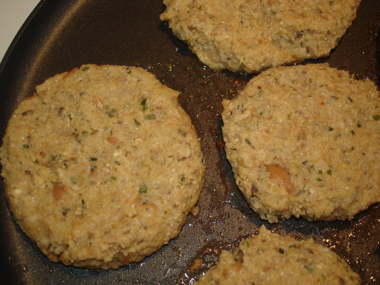 The Tiny Skillet: Black Bean and Sweet Potato Burgers