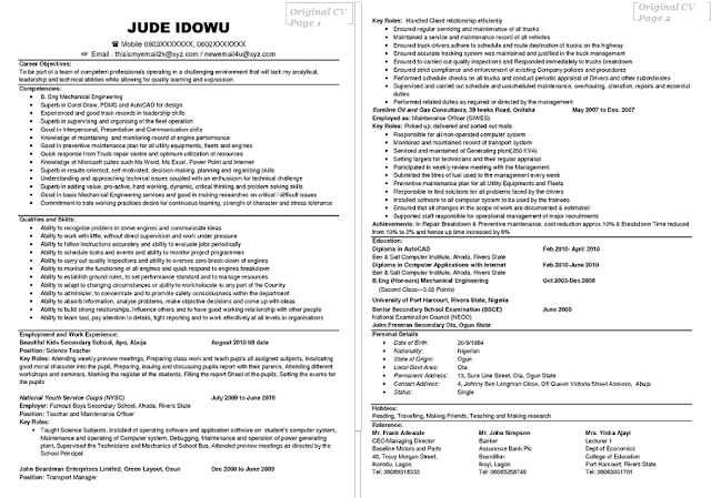 The Krine: ILLUSTRATION: Creating a More Effective CV (Part 1)