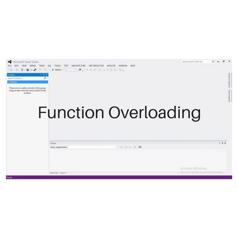 Function/Method Overloading in C# - Programming-World Function/Method Overloading in C# - Programming-World