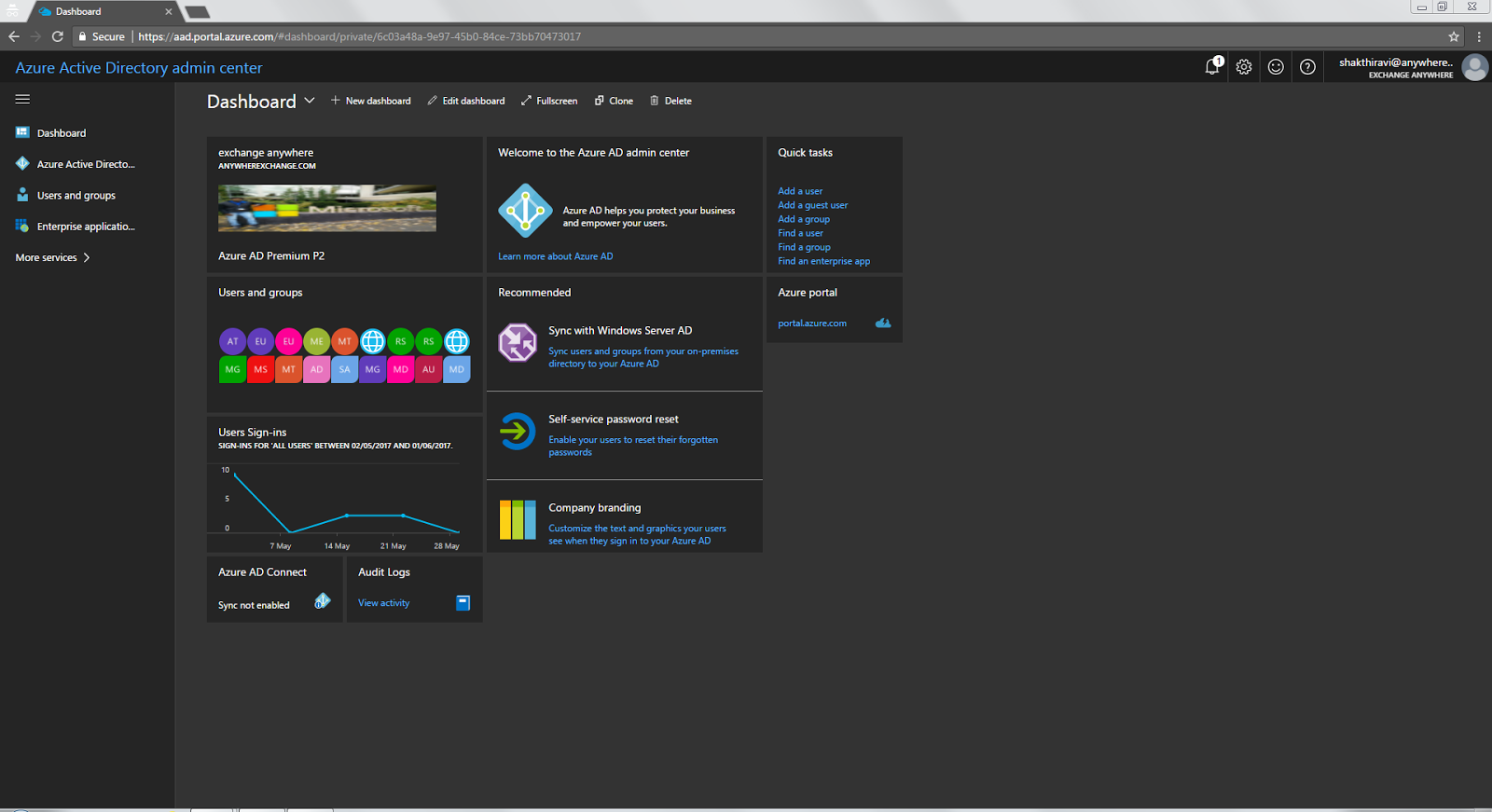 Exchange Anywhere: Azure AD Admin Console is GA!