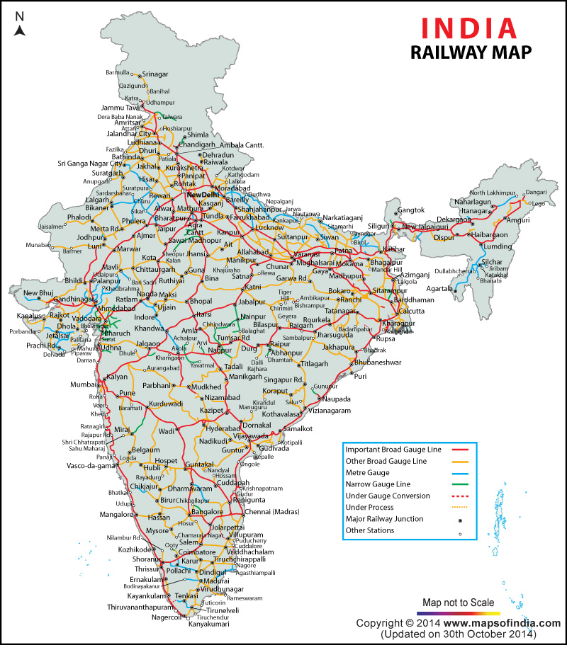Railway Information: Indian Railway Map