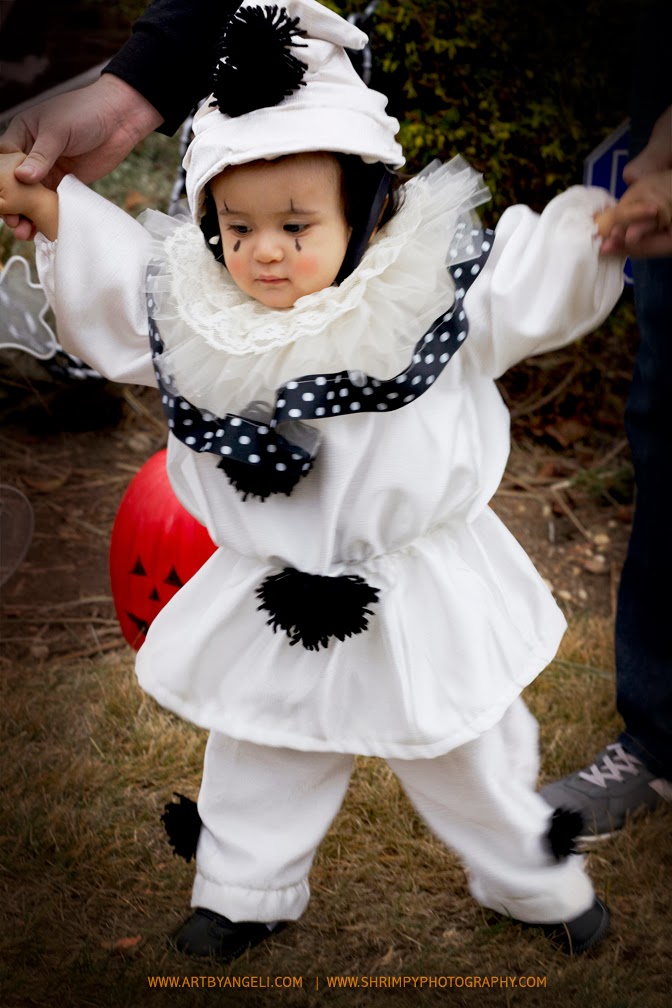 artbyangeli: Halloween: DIY Baby Pagliacci Costume