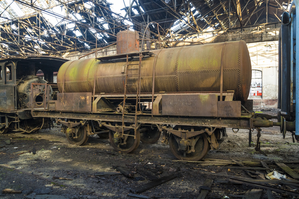 Deserted Places: Inside an abandoned train yard in Budpest