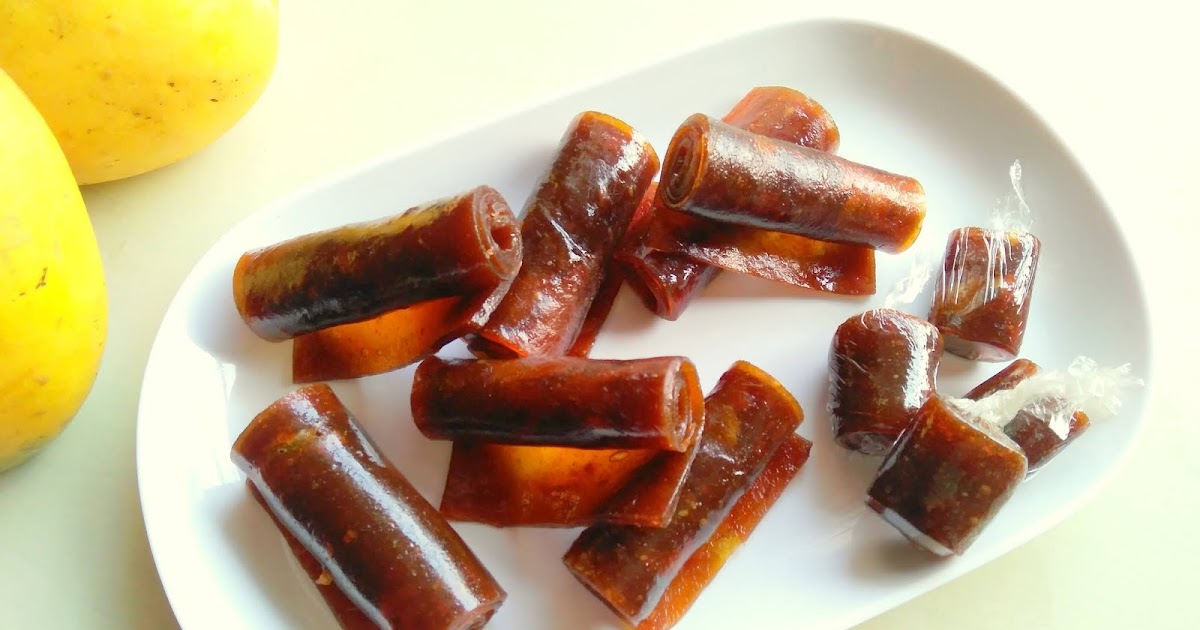 Annapurna: Aam Papad / Mango Fruit Leather Recipe