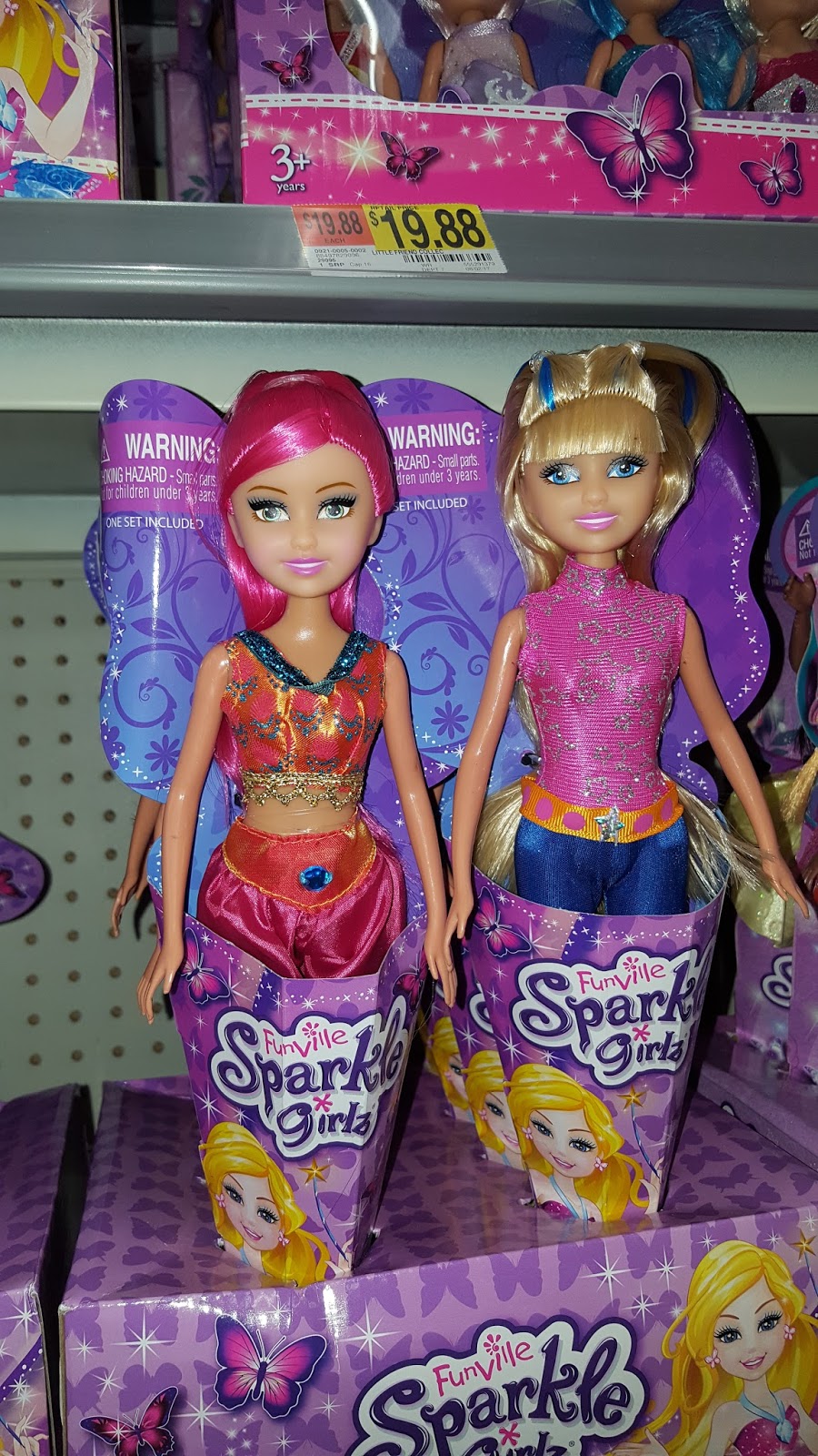 Confessions of a Dolly Lover: Funville Sparkle Girlz review