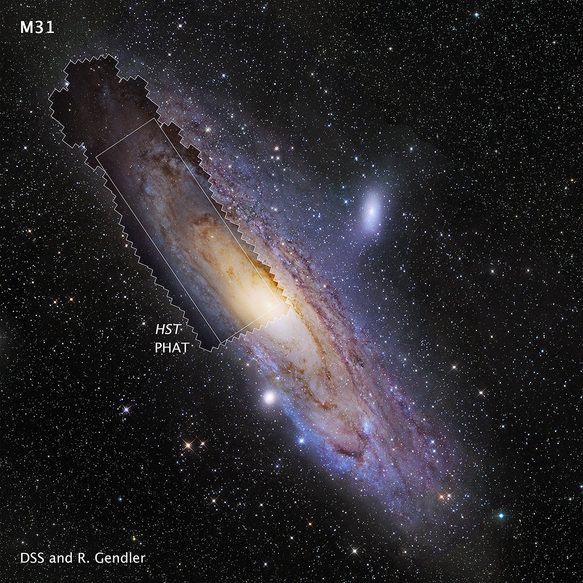 Dosis Astronomica: Zoom a lo profundo de Andrómeda