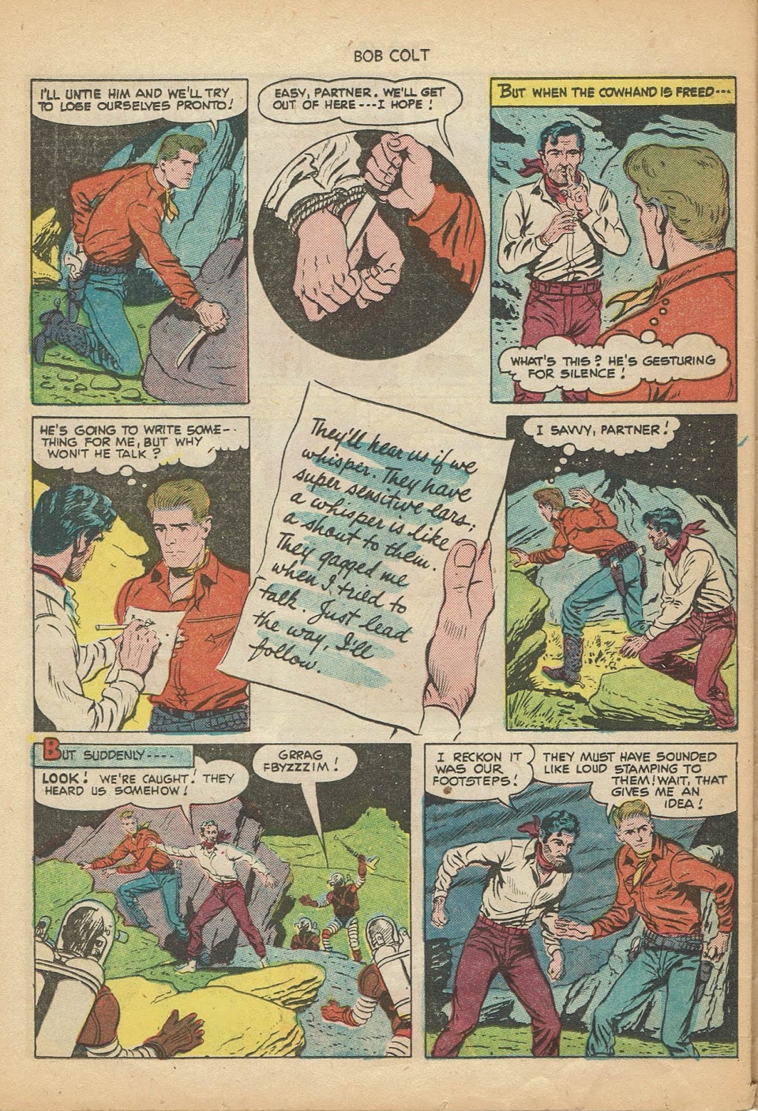 Four-Color Shadows: Bob Colt-Bob McCarty-1951