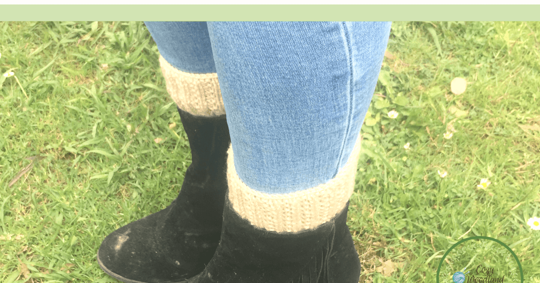 Cozy Woodland Cottage Knits: Free pattern Country chick boot cuffs