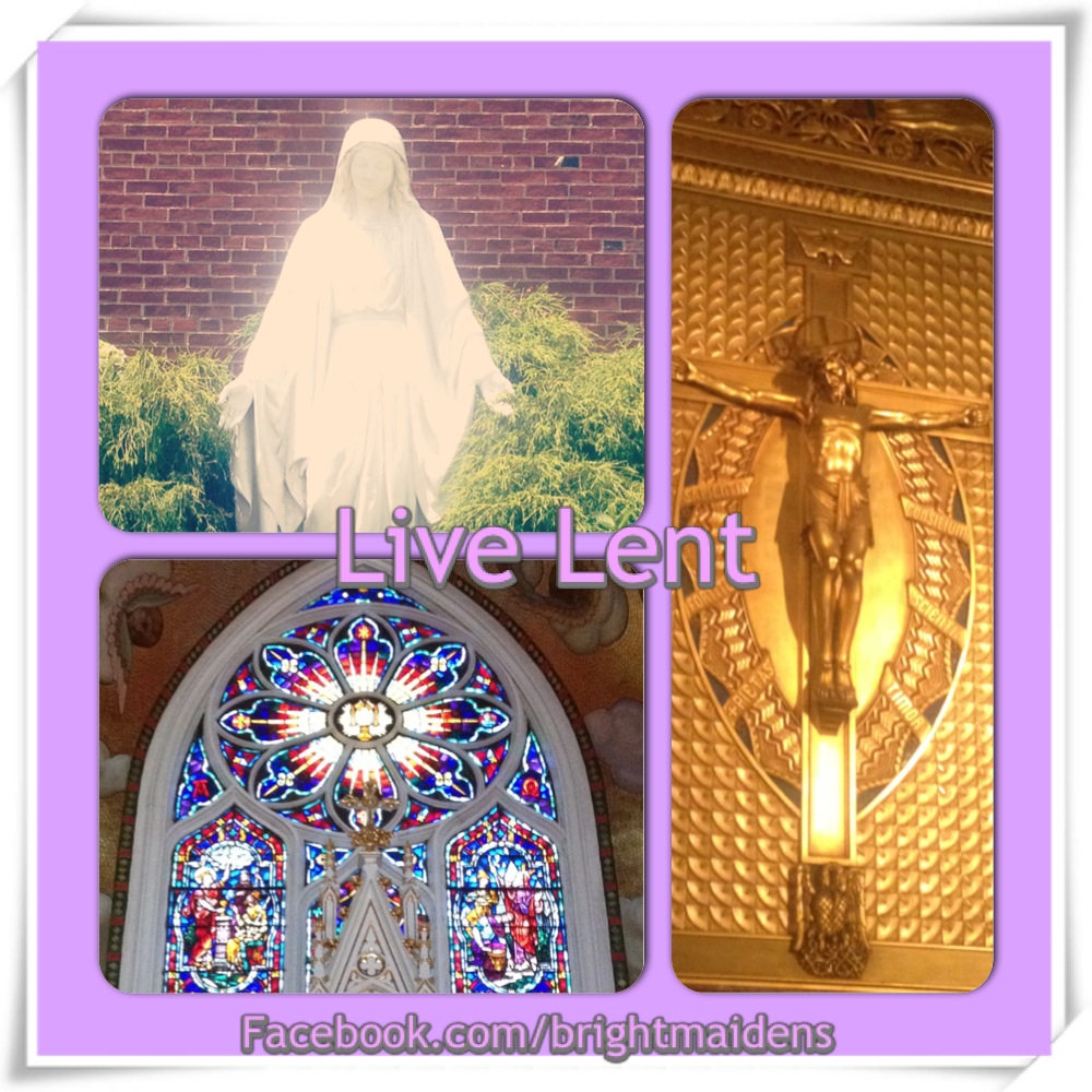 The Corner With a View: Live Lent: A Challenge In Itself
