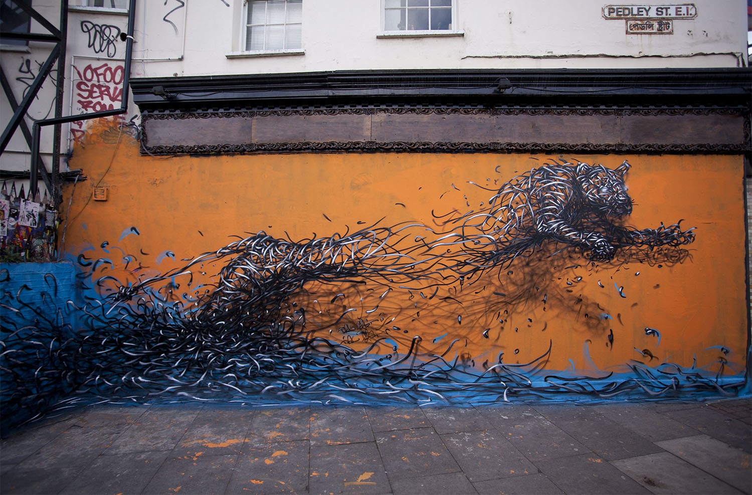 DALeast New Mural In London, UK | StreetArtNews | StreetArtNews