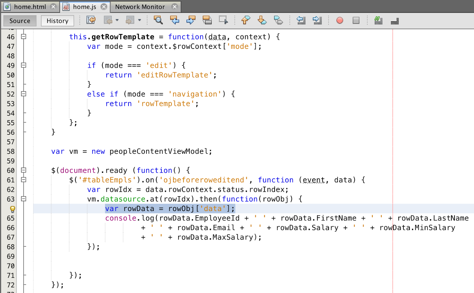 Andrej Baranovskij Blog: Oracle JET Example - Implementing Editable ...