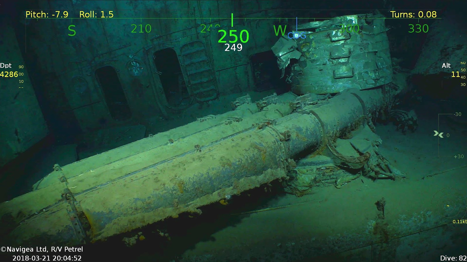 The Wreck of the USS Juneau