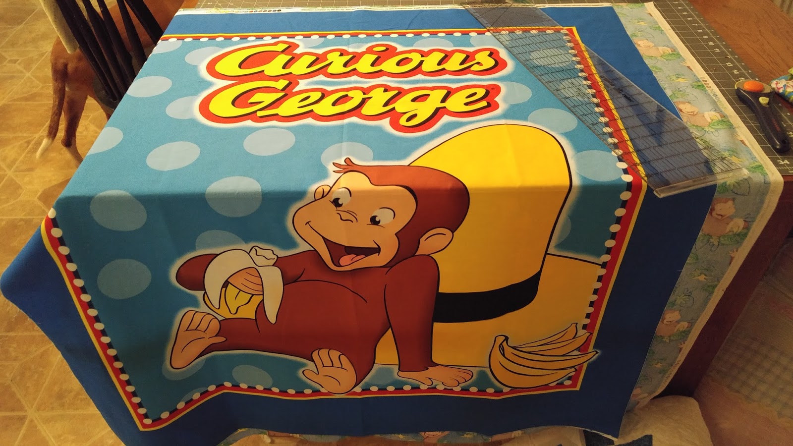 Slice of Pi Quilts: Curious George