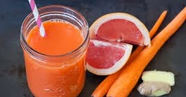 JUISI YA KAROTI NA TANGAWIZI