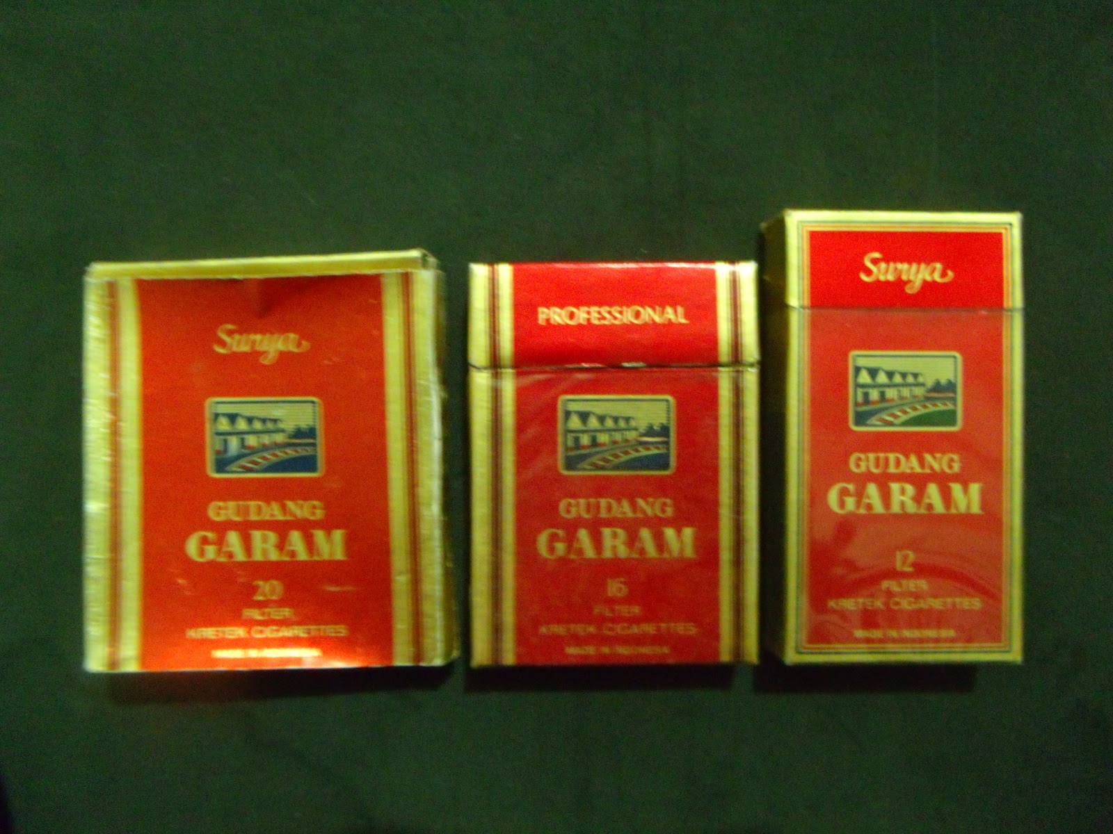 Coleção de Marcas de Cigarros: Gudang Garam