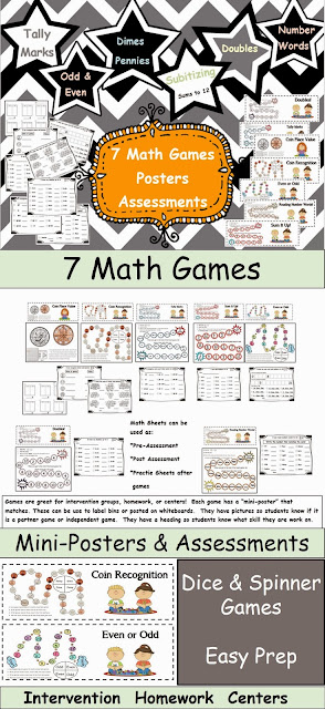 Math Centers Freebie