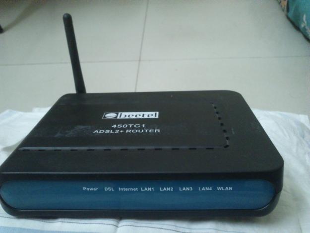 BEETEL 450TC1 WIRELESS ADSL 2 + MODEM / ROUTER & 4 LAN | TECH ...