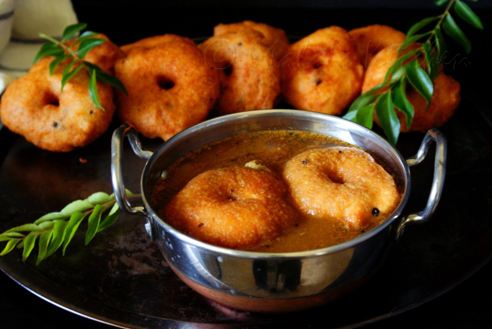 Sambar Vada | Vada Sambar - Malas-Kitchen