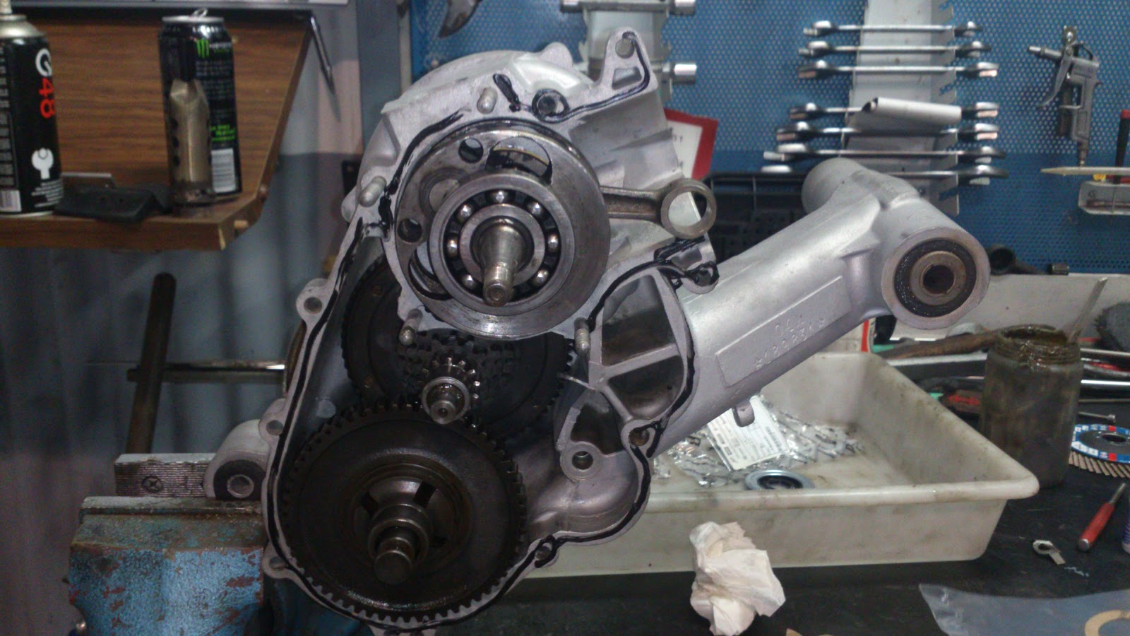 PADIN: VESPA 150 S El motor